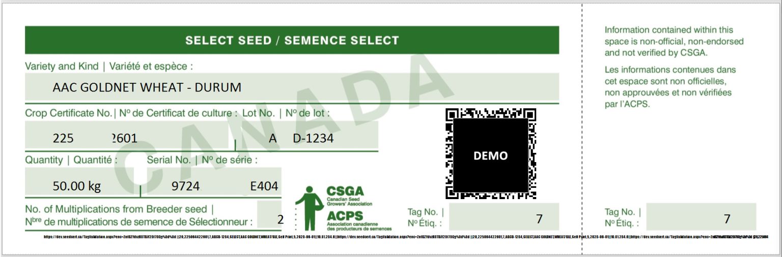 June 16, 2023 - Canadian Seed Growers' Association